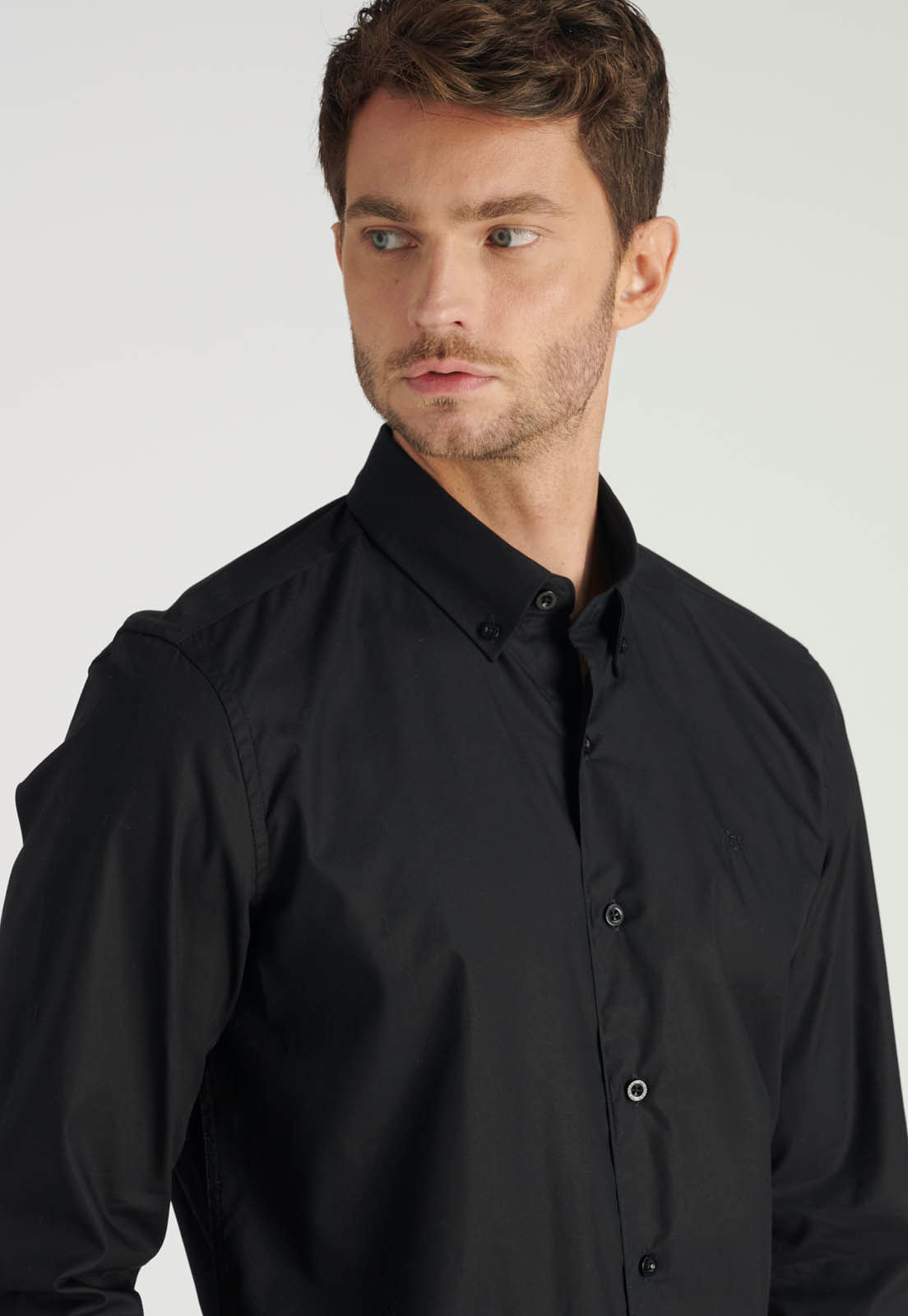 Camisa Oscar Business Black - Newman